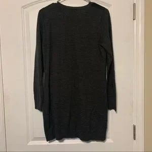 AB Studio | Sweaters | Ab Studio Grey Knit Sweater Vest With Pockets ...